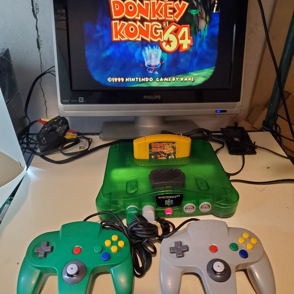 Nintendo | Video Games & Consoles | Nintendo 64 Jungle Green Console ...